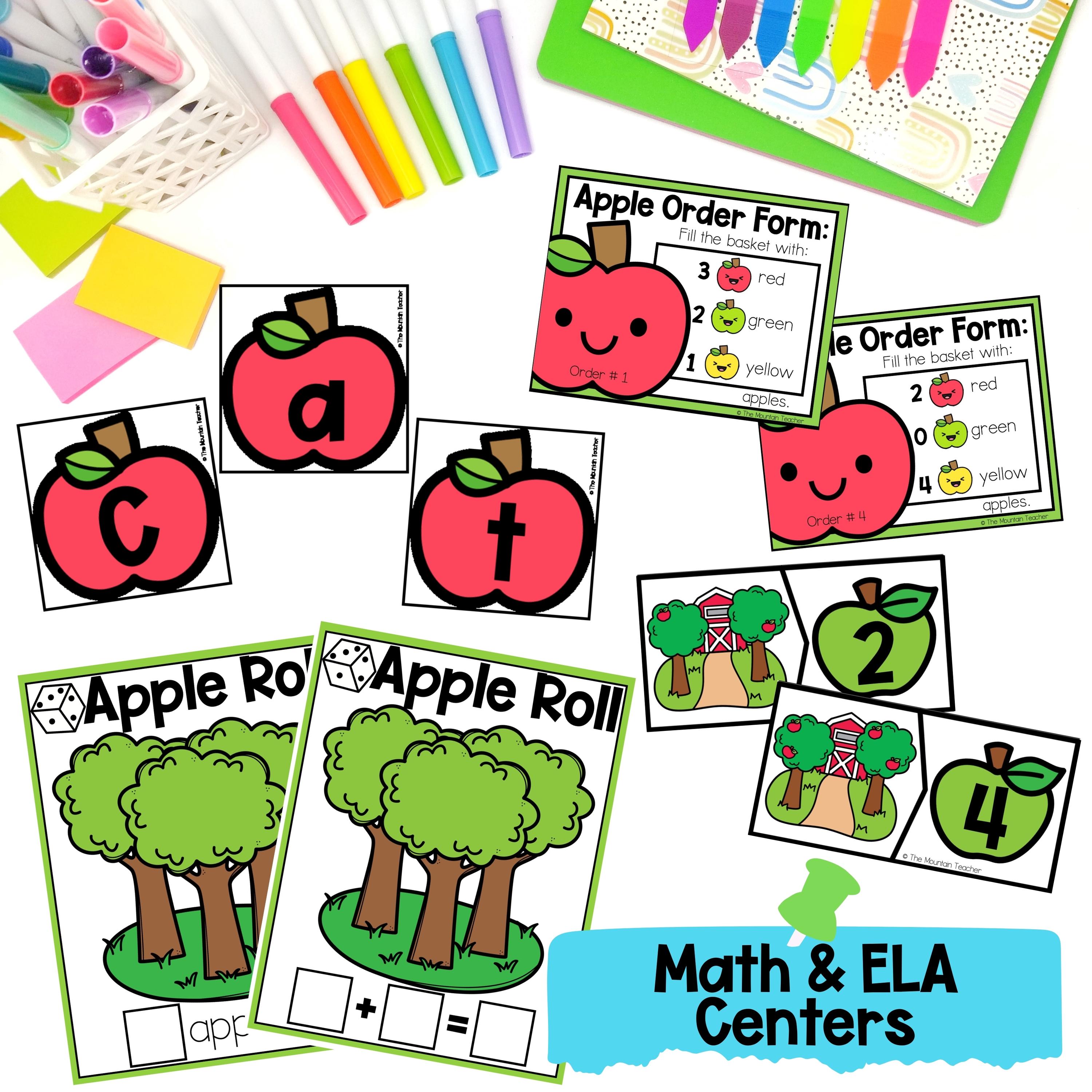 Apple Orchard Dramatic Play Printables: Fall Role Play Activities for ...