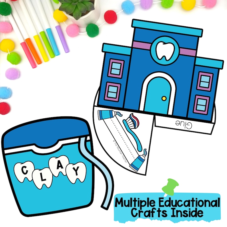 Dentist Office Dramatic Play Printables Center, Dental Health Posters ...