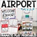Airport Dramatic Play Bundle - Airplane Centers, Printables, Preschool ...