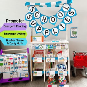 School Supply Store Dramatic Play Printables (PDF Download) - Etsy