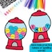 Gumball Name & Spelling Craft: Editable Phonics Activity (digital ...