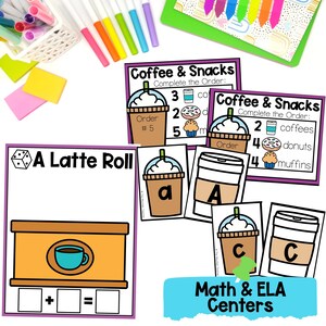 Coffee Shop Dramatic Play Set: Preschool & Toddler Printables (PDF) - Etsy