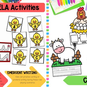 Farm Dramatic Play Printable Bundle: Preschool & Toddler Activities ...