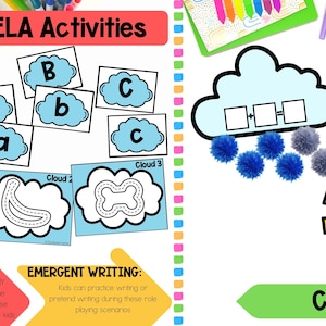 Weather Station Dramatic Play Printables: Preschool Activities (PDF ...