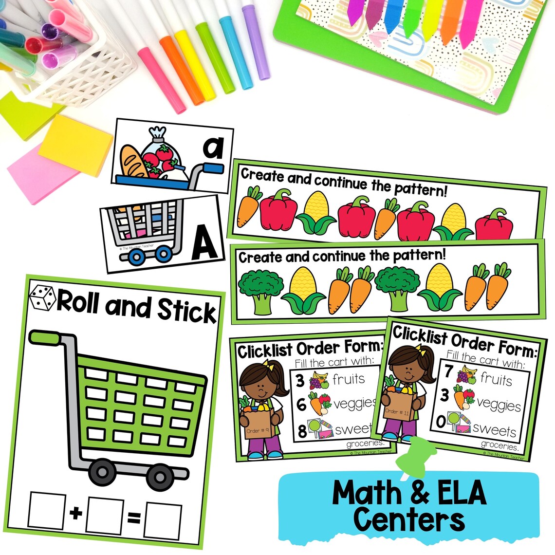 Grocery Store Dramatic Play Printables: Supermarket Pretend Play (PDF ...