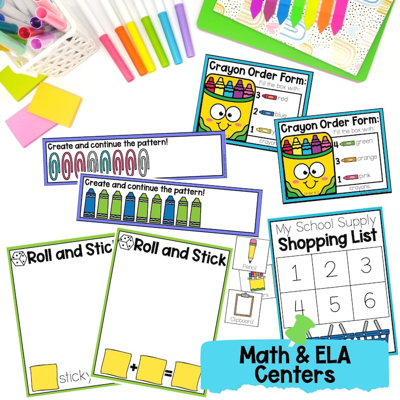 School Supply Store Dramatic Play Printables (PDF Download) - Etsy