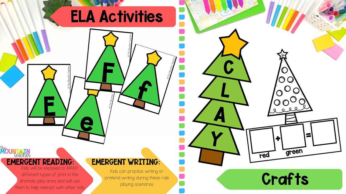 Christmas Tree Farm Dramatic Play Printables: Holiday Role Play ...