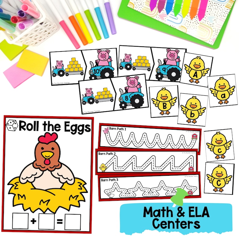 Farm Dramatic Play Printable Bundle: Preschool & Toddler Activities ...