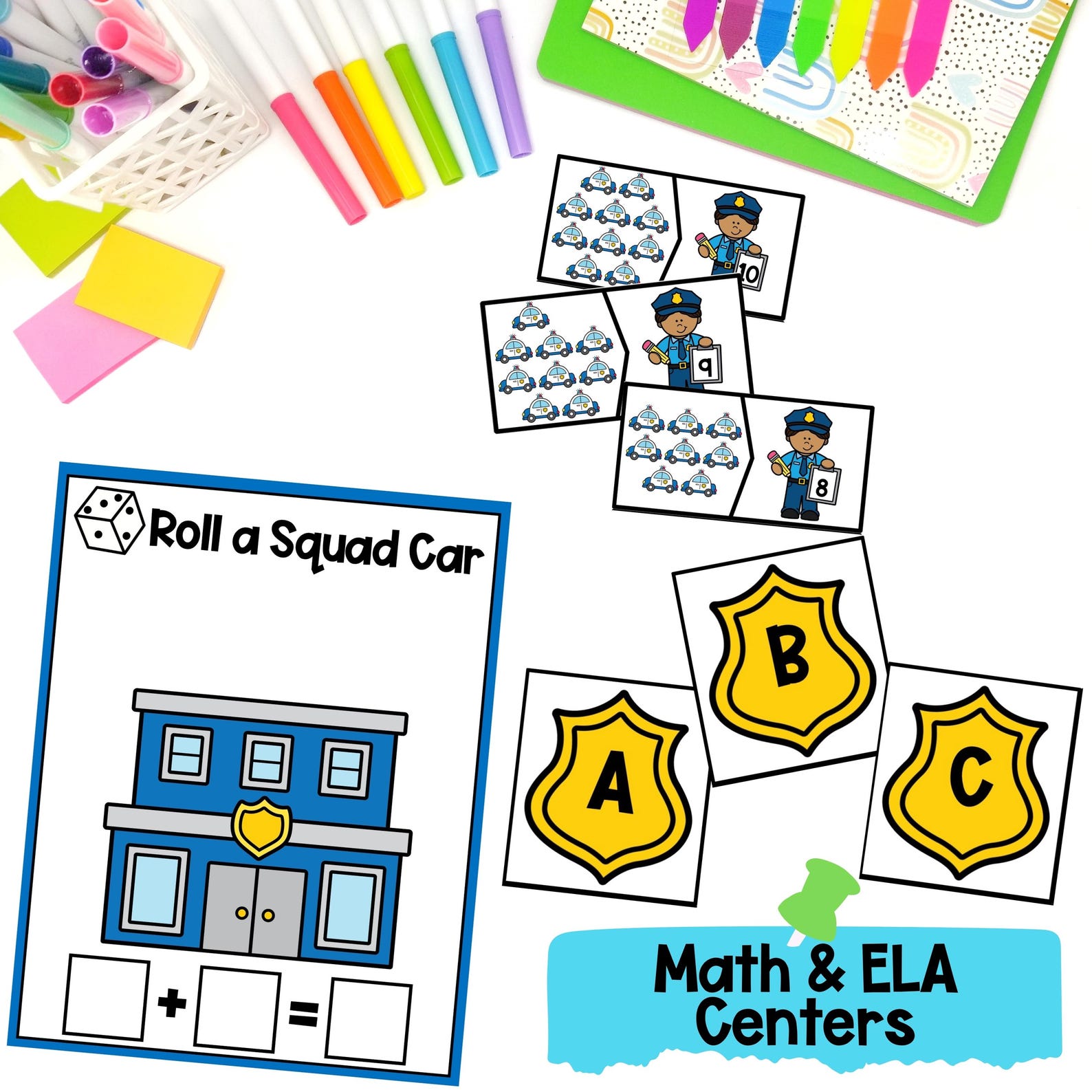 Police Station Dramatic Play Printables: Police Officer Role Play ...