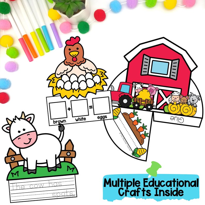 Farm Dramatic Play Printable Bundle: Preschool & Toddler Activities ...
