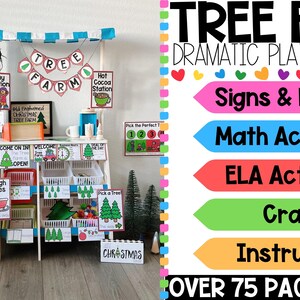 Christmas Tree Farm Dramatic Play Printables: Holiday Role Play ...