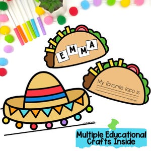 Taco Restaurant Dramatic Play Printables: Preschool Activities (PDF ...