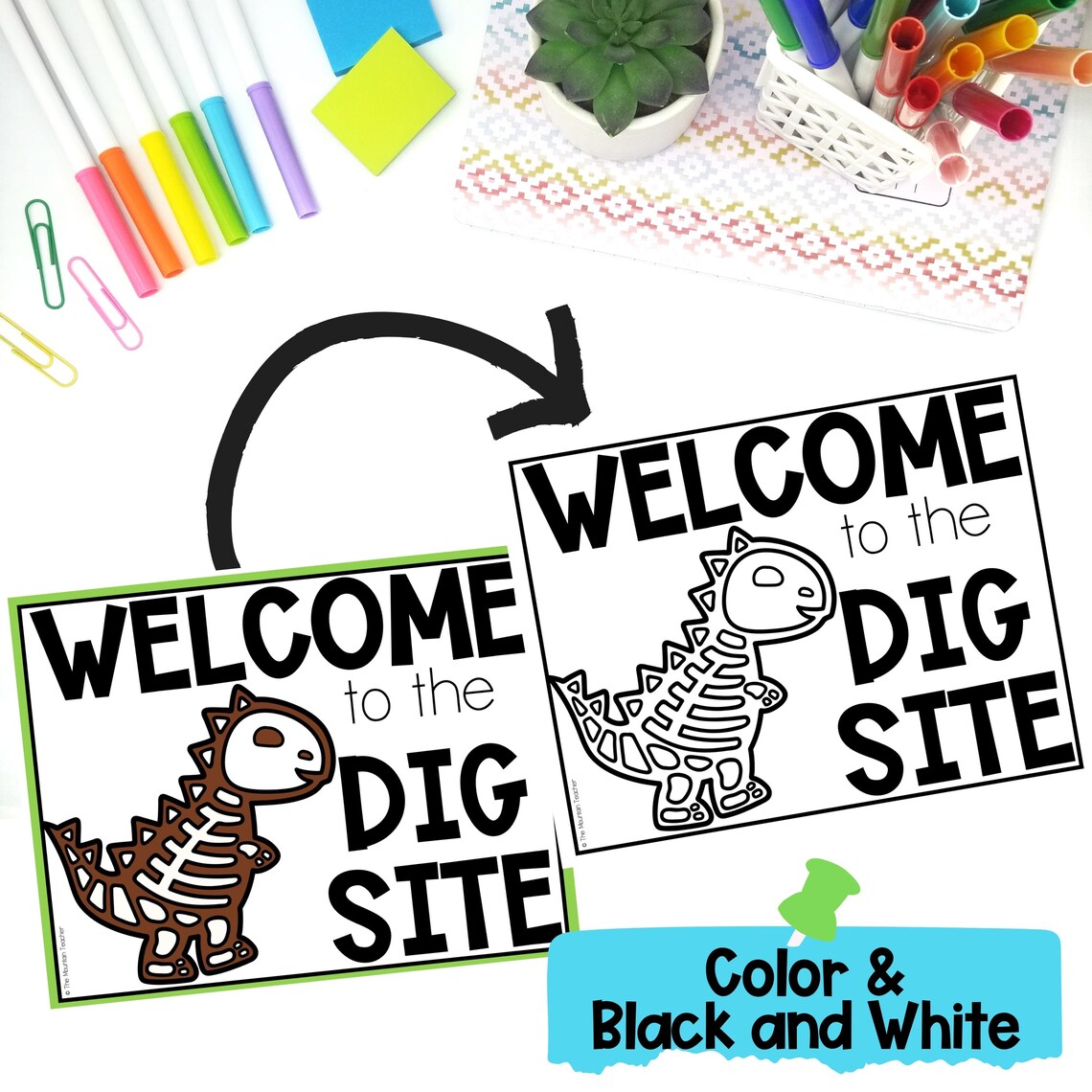 Dinosaur Dramatic Play Bundle - Dino Fossil Dig Site Printables ...