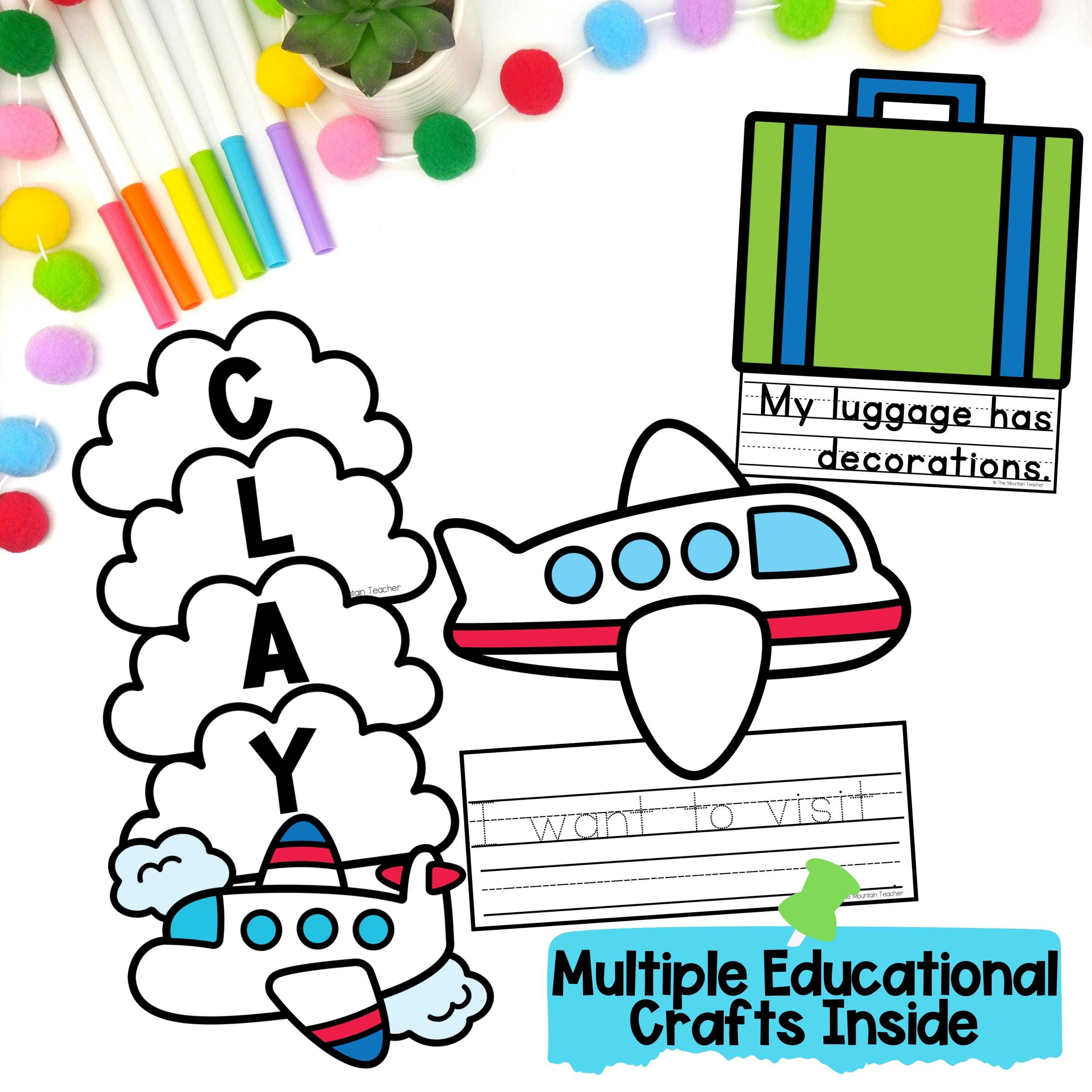 Airport Dramatic Play Printables: Preschool Activities (PDF Download ...