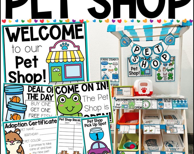 Learn About Pets Unit // Preschool - Prek and Early Grades // Cats and ...