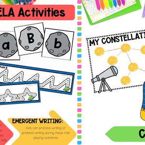 Space Station Dramatic Play Printables: Preschool & Toddler Activities ...