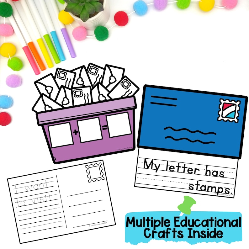 Post Office Dramatic Play Printables: Homeschool & Classroom (PDF ...