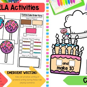 Bakery Dramatic Play Printables: Baking or Baker Role Play Activities ...