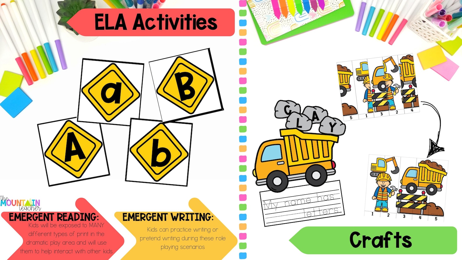 Construction Zone Dramatic Play Printables: Preschool Activities (PDF ...