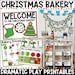 Christmas Bakery Dramatic Play Printables: Holiday Role Play Activities ...