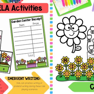 Garden Dramatic Play Printables: Spring Role Play Activities for ...