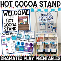 Hot Chocolate Stand Dramatic Play - Etsy