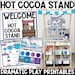 Hot Chocolate Stand Dramatic Play Printables: Winter Hot Cocoa Role ...