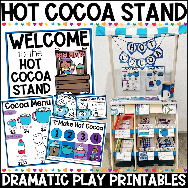 Hot Cocoa Shop Preschool - Etsy