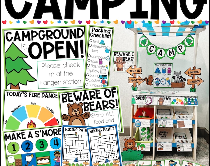 Auto Shop Dramatic Play Printables: Preschool Activities (digital ...