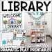 Library Dramatic Play Printables: Librarian Role Play Activities ...