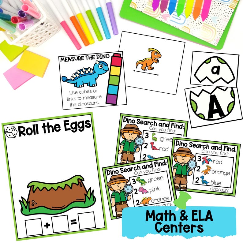 Dinosaur Dramatic Play Bundle - Dino Fossil Dig Site Printables ...