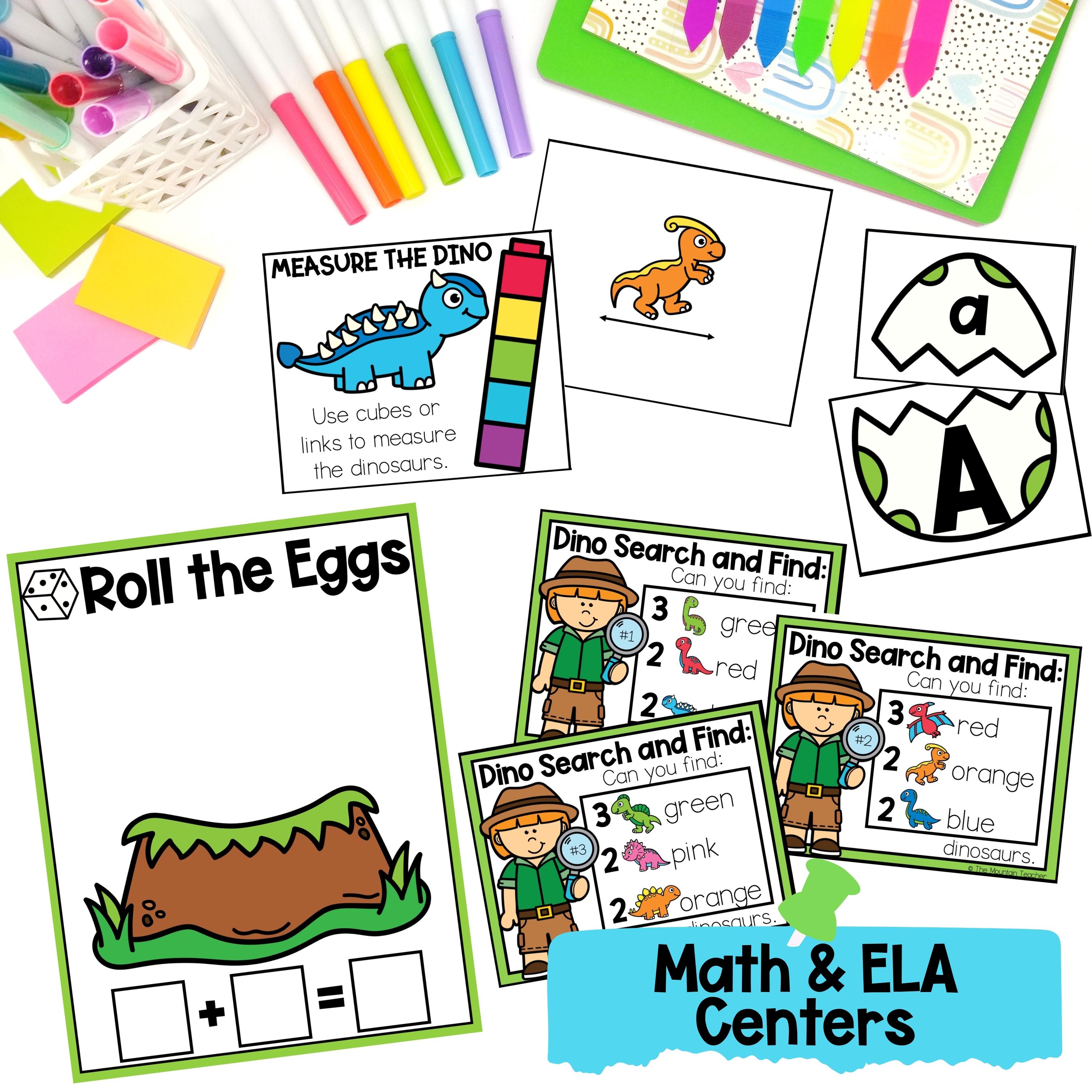 Dinosaur Dramatic Play Bundle - Dino Fossil Dig Site Printables ...