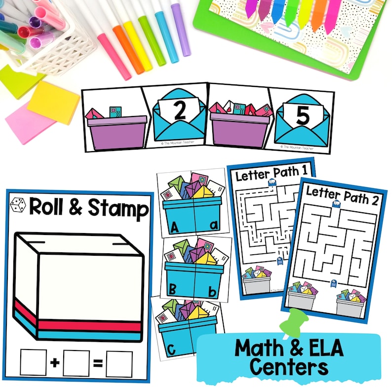 Post Office Dramatic Play Printables: Homeschool & Classroom (PDF ...