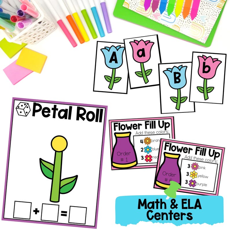 Flower Shop Dramatic Play Bundle of Flowers - Printables, Preschool ...