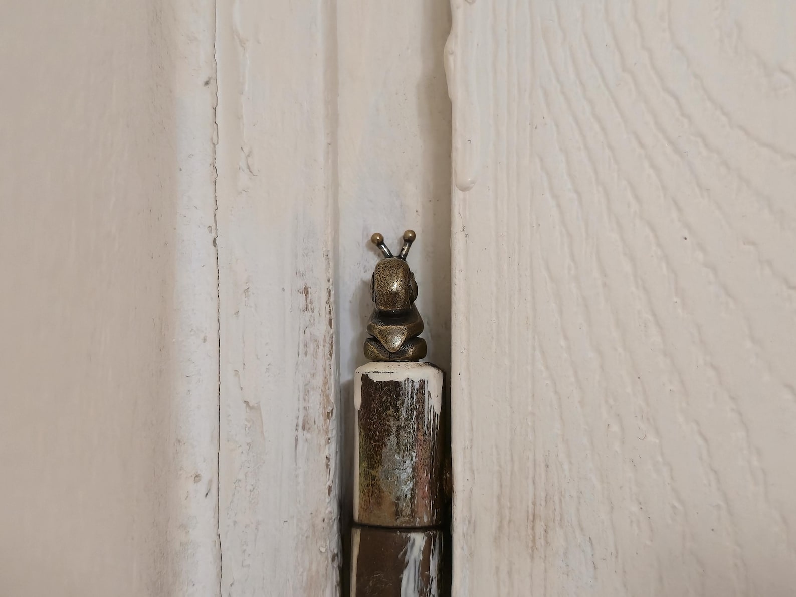 Brass Hinge Head Snail Topper Magnetic Door Hinge Decoration Home ...