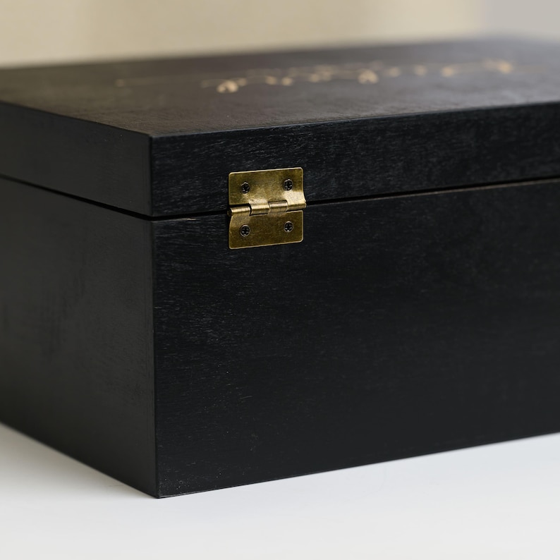 Personalized Wooden Memory Box With Engraving – Keepsake Gift Box for ...