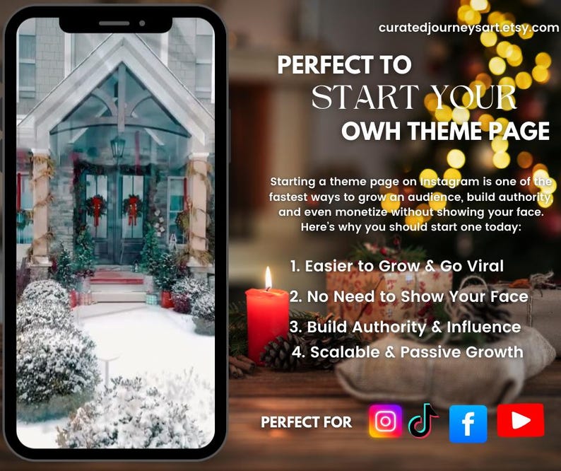 600+ Christmas Reels Video Bundle: HD 4K Faceless Holiday Clips - Etsy