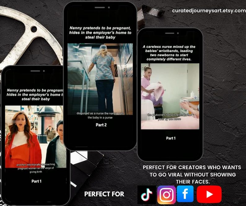 350+ Cinematic Movie Clips | Social Media Reels (MP4 Download) - Etsy