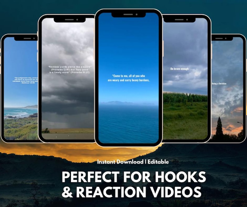 600+ Bible Verse Reels: HD 4K Christian Videos (digital Download) - Etsy