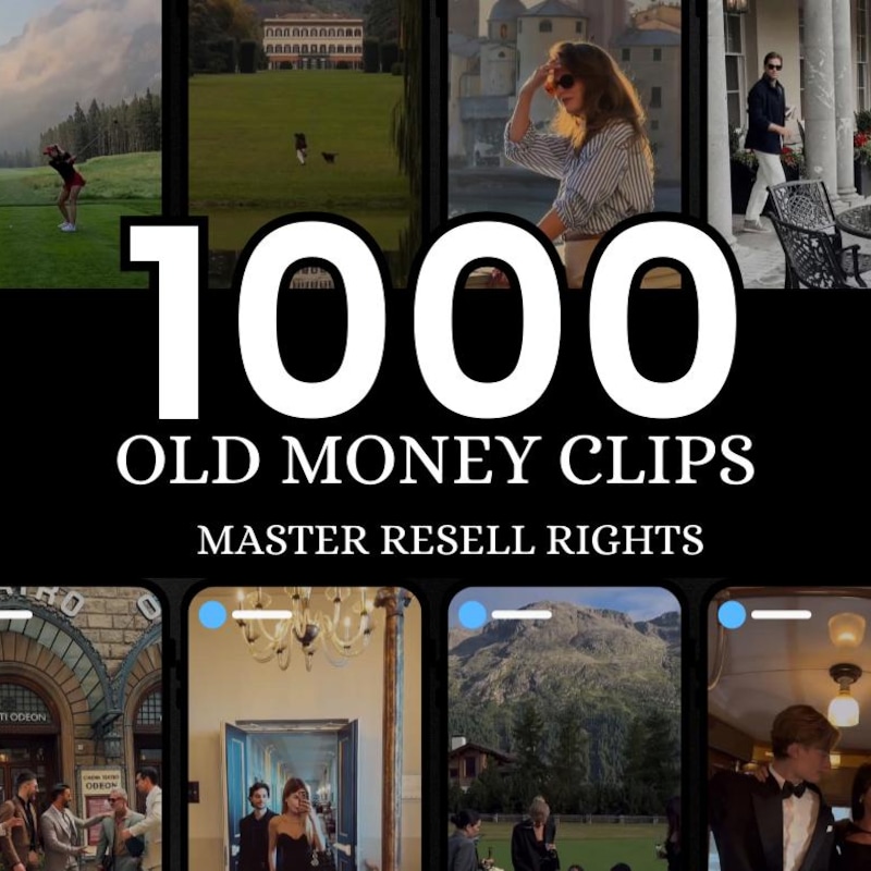 Aesthetic Old Money Reels - Etsy