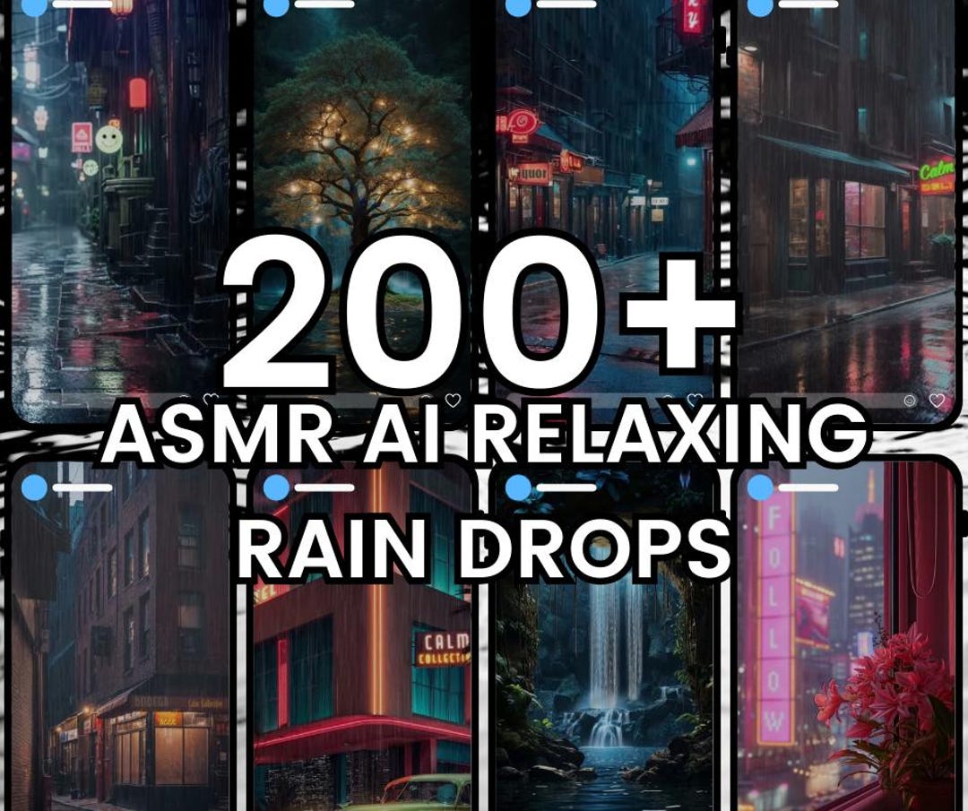 200+ AI Relaxing Rain Reels: Vertical Videos for Tiktok, Instagram (MRR ...