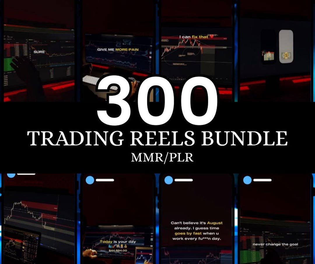 300 Viral Trading Reels Bundle | Forex Instagram Reels, Tiktok Videos ...