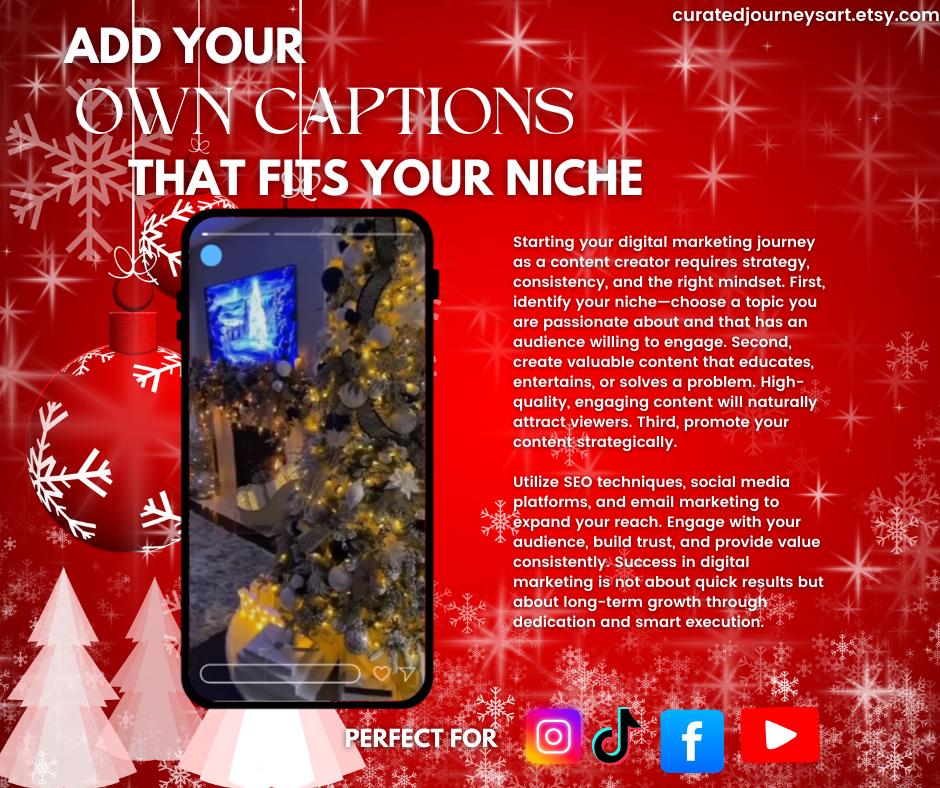 600+ Christmas Reels Video Bundle: HD 4K Faceless Holiday Clips - Etsy