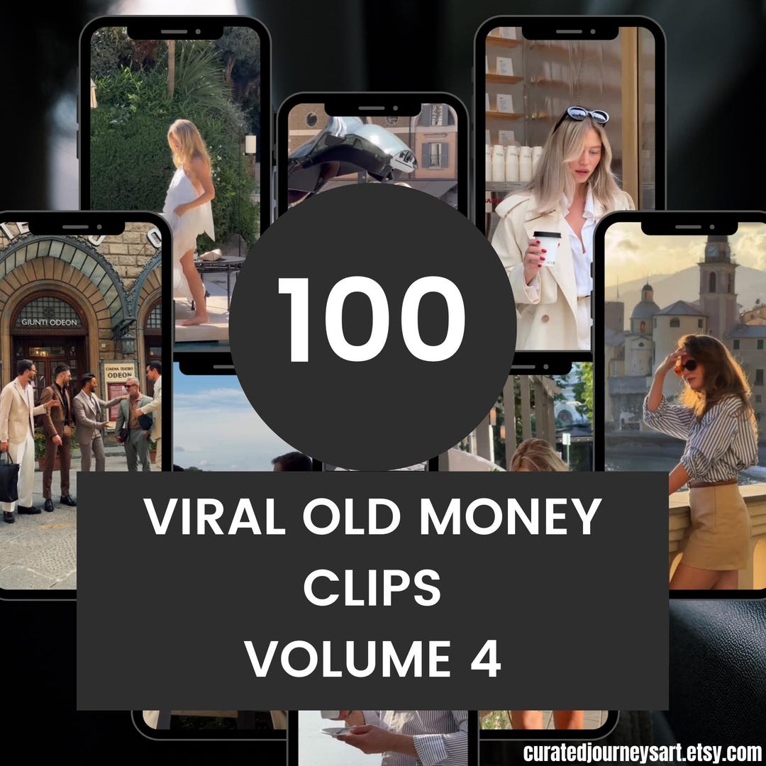 100 Old Money Aesthetic Clips VOLUME 4 | Luxury Vintage Wealth Reels ...