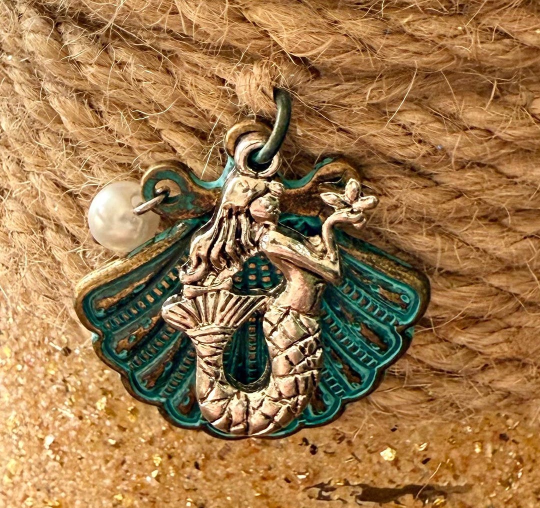 Mermaid Coastal Vase, Flower Vase, Bridal Vase, Coastal Vase, Beach ...