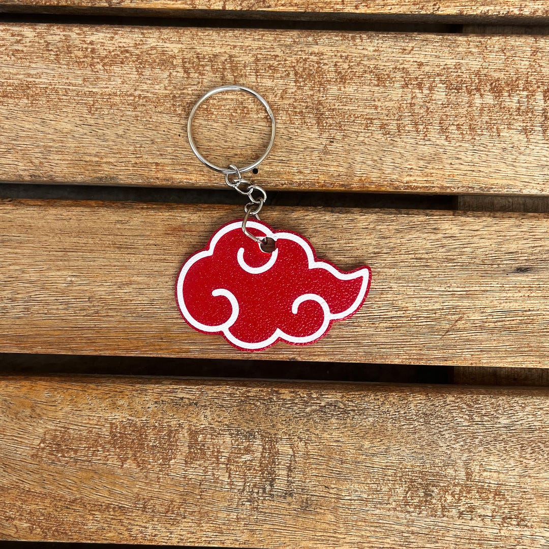 Akatsuki Cloud Keychain -naruto Keychain -naruto Gift -anime Gift ...