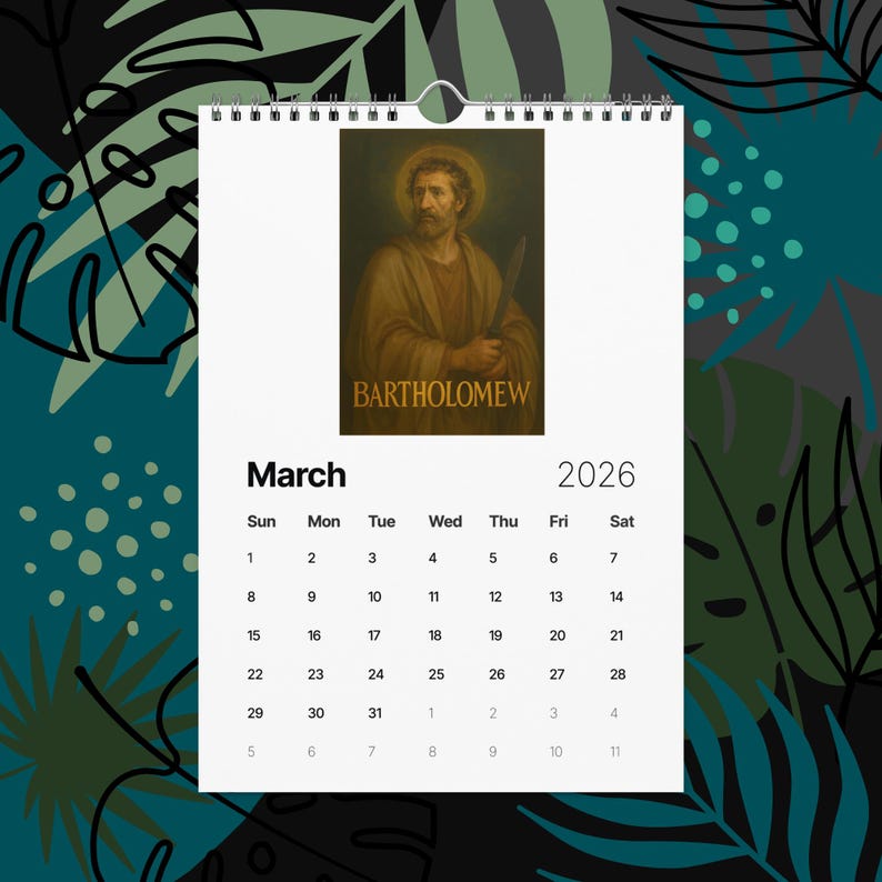 2026 Apostles of Jesus Calendar – Christian Religious Wall Calendar ...