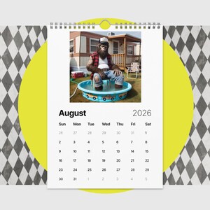 Redneck Bigfoot Life 2026: Funny Sasquatch Calendar of Hillbilly ...