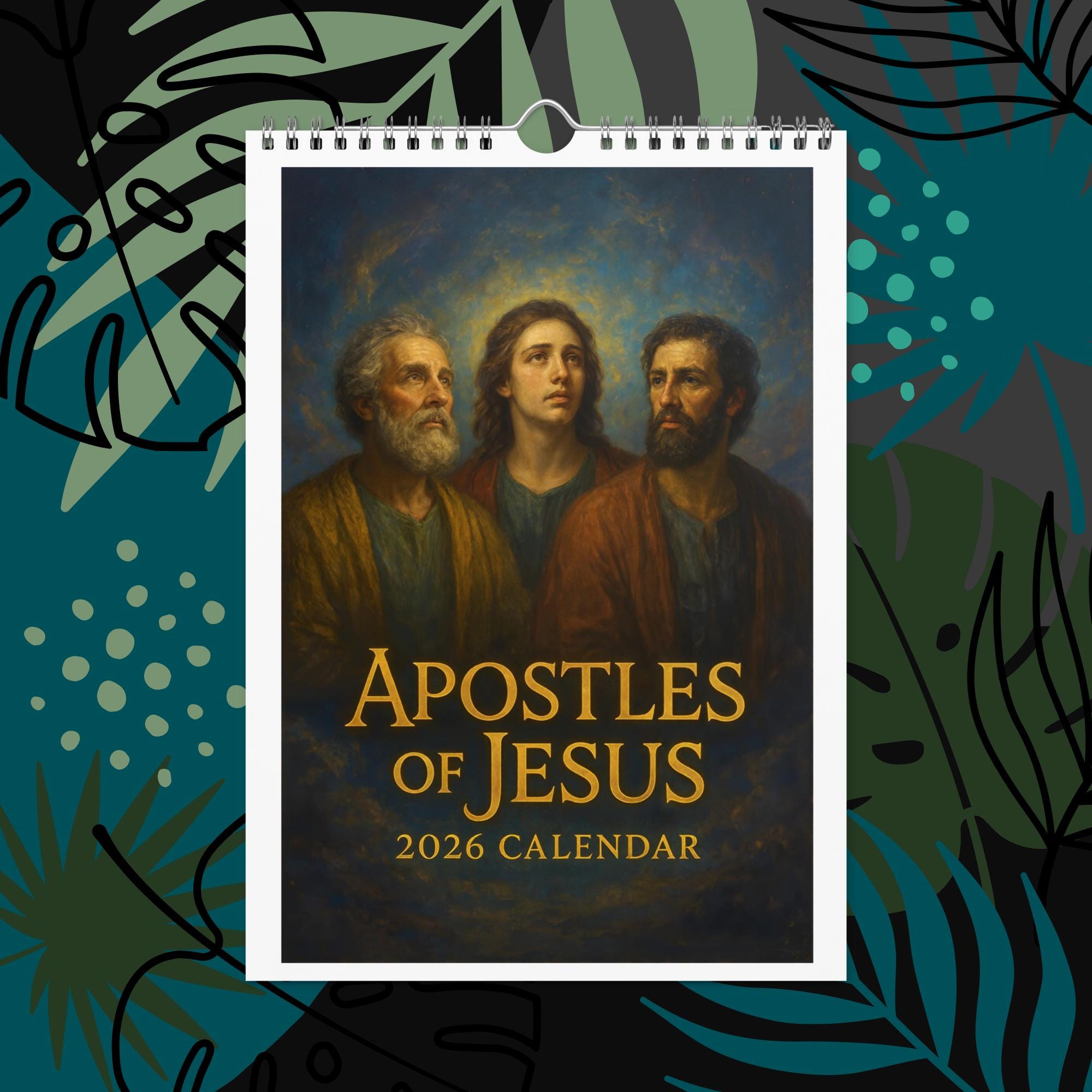 2026 Apostles of Jesus Calendar – Christian Religious Wall Calendar ...