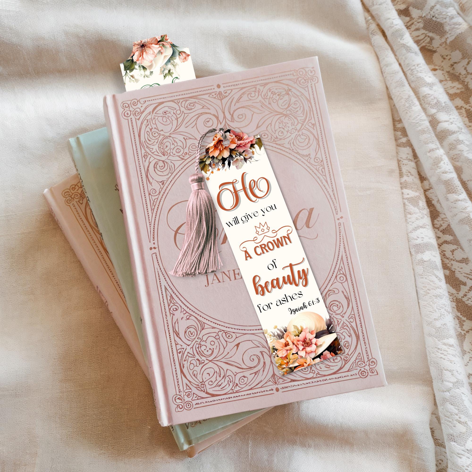 Printable Bible Verse Bookmarks, Scripture Watercolor Bookmark Download ...